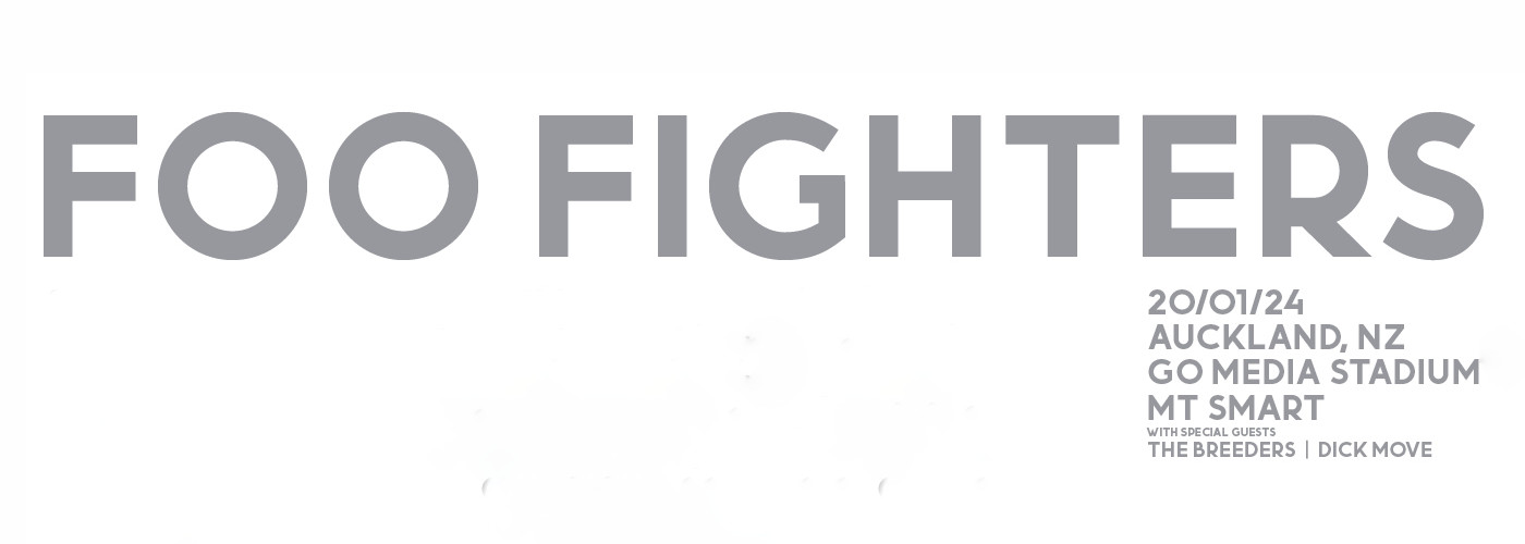 Foo Fighters Tickets | 20th January | Mount Smart Stadium | Mount Smart ...